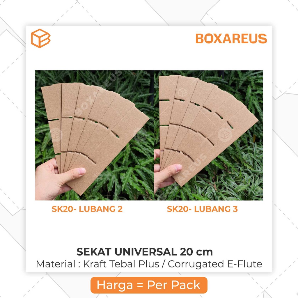 Jual Sekat Universal Box 20cm, Partisi Cake Box, Dus, Kotak Packaging ...