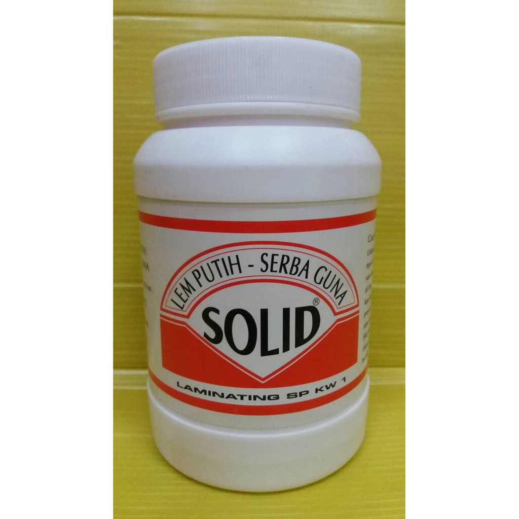 Jual Lem Laminating SOLID 1 KG Serbaguna Kertas Karton Kayu | Shopee ...