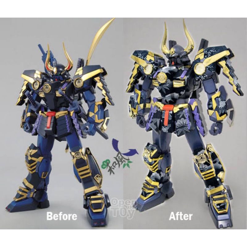 Jual Limited Bandai Style Sticker Decal Sakura MG 1/100 Gunpla Musha MK ...