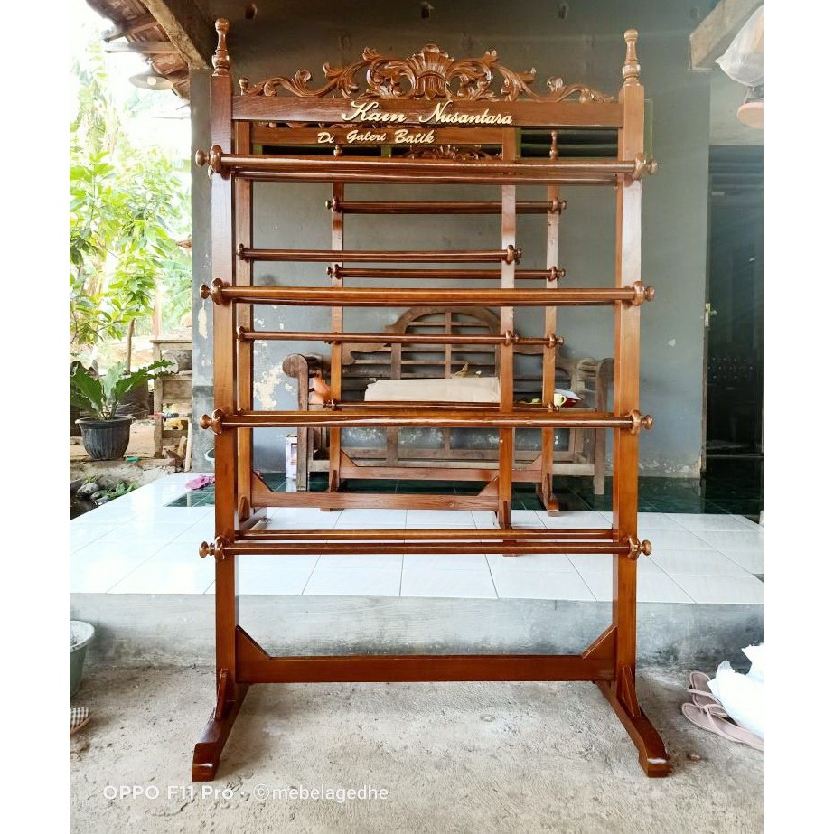 Jual Gawangan kain batik kayu mebelagedhe | Shopee Indonesia