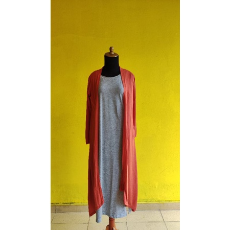 Jual outer panjang preloved bahan cashmere | Shopee Indonesia