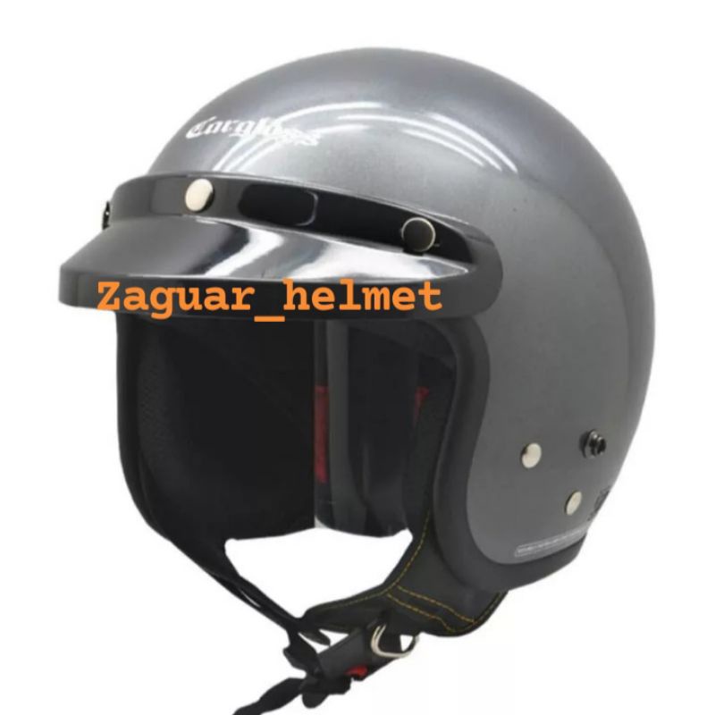 Jual HELM-CARGLOSS-ORIGINAL-HELM-RETRO | Shopee Indonesia