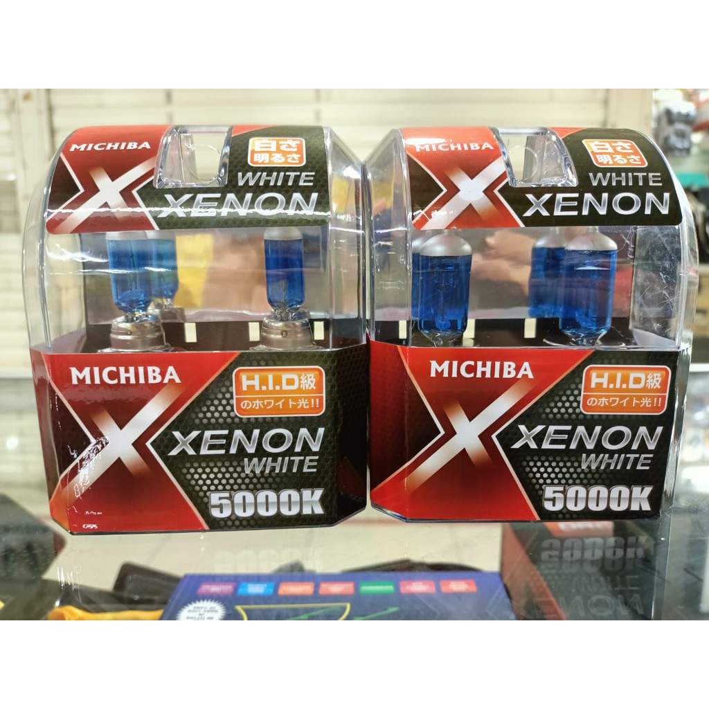 Jual BOHLAM / LAMPU MICHIBA H7 - 5000K Putih | Shopee Indonesia