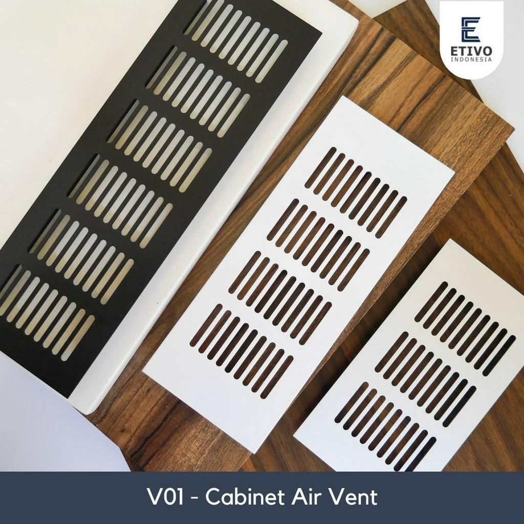 Jual V01 Cabinet Air Vent Grill Penutup Lubang Hawa Pintu Lemari ...