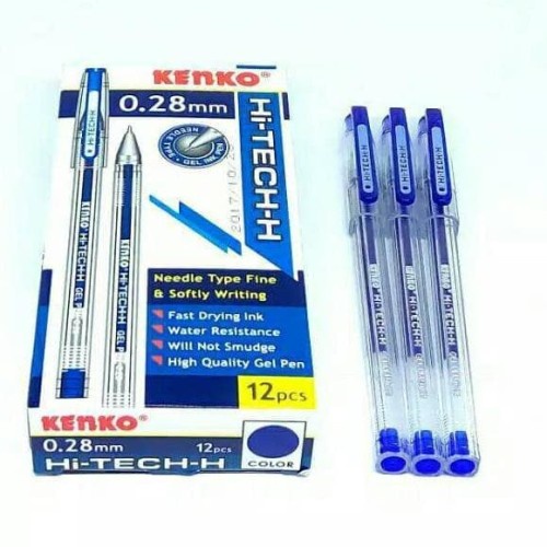 Jual KENKO Hi-TECH-H PEN BIRU PACK | Shopee Indonesia