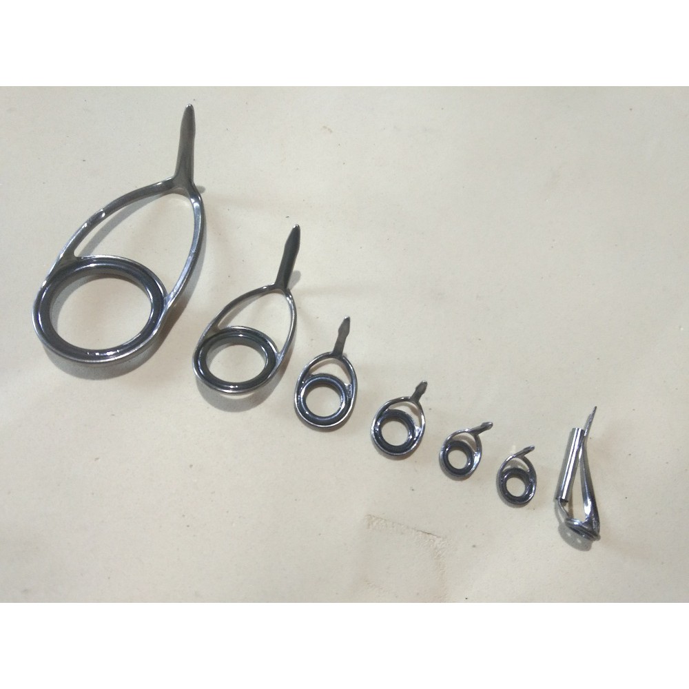 Jual baru set kolongan ring guide casting joran pancing spinning ...