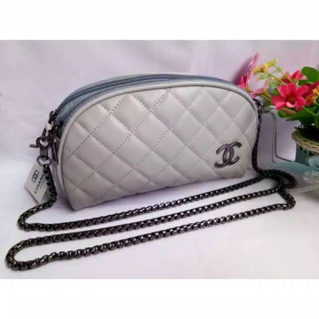 Jual Dompet channel kerang| resleting logo murah | Shopee Indonesia