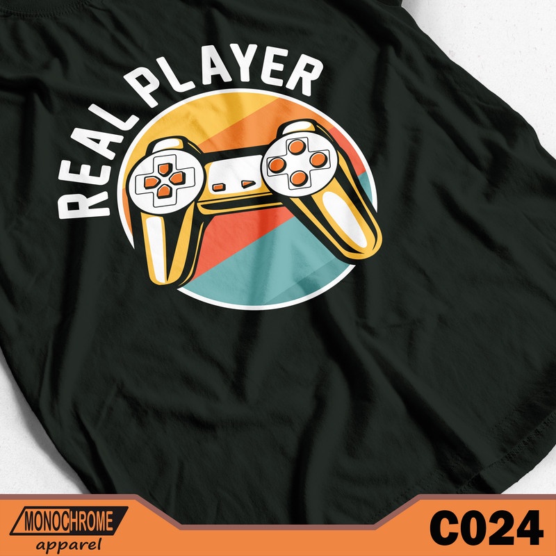 Jual C024 Kaos Baju Distro Pria Game Gamer Gamers | Shopee Indonesia