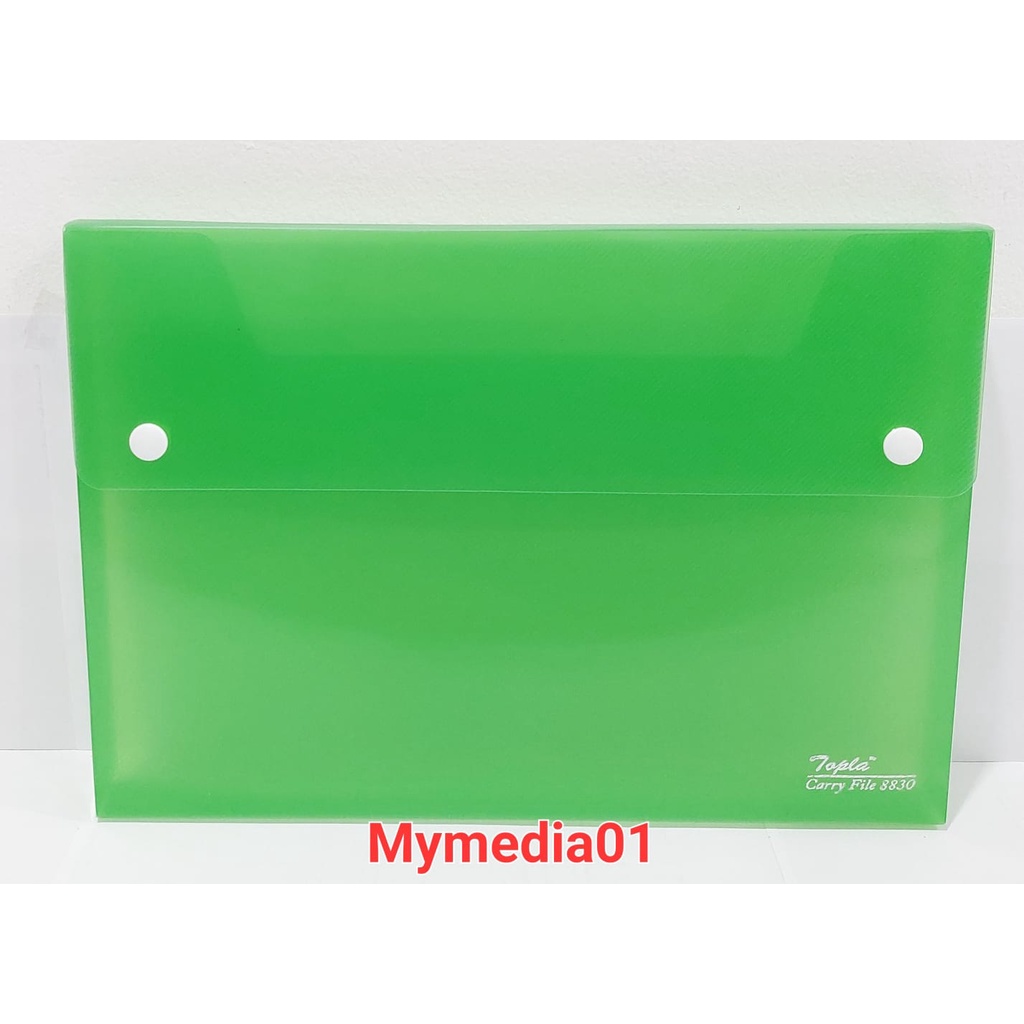 Jual CARRY FILE TOPLA 8830 BOX FOLIO / MAP PLASTIK BOX | Shopee Indonesia