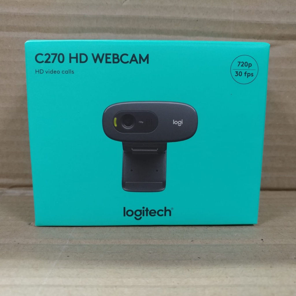 Jual LOGITECH C270 HD Webcam - Garansi Resmi | Shopee Indonesia