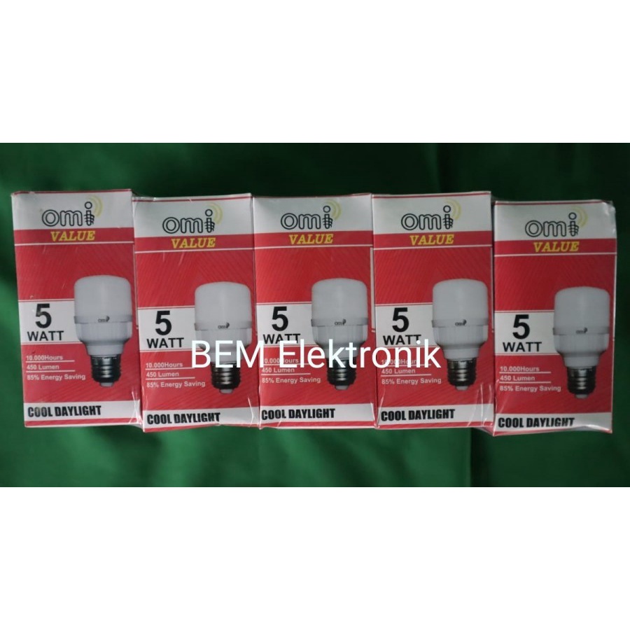 Jual Lampu Led Capsule OMI Value 5 watt | Shopee Indonesia