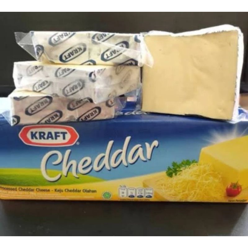 Jual Keju kraft cheddar Repack 250gram | Shopee Indonesia