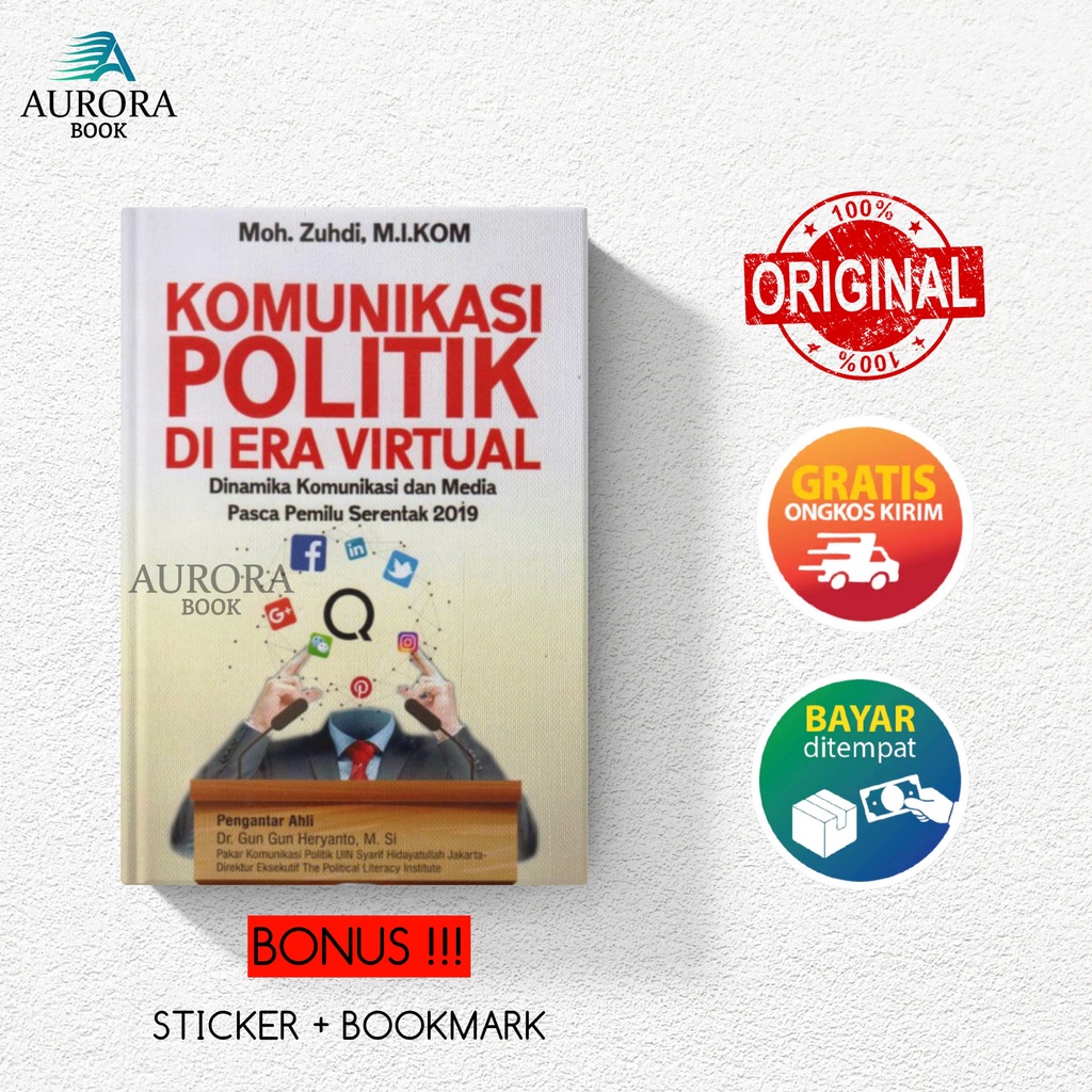 Jual Buku Komunikasi Politik Di Era Virtual - Moh. Zuhdi - Original | Shopee Indonesia