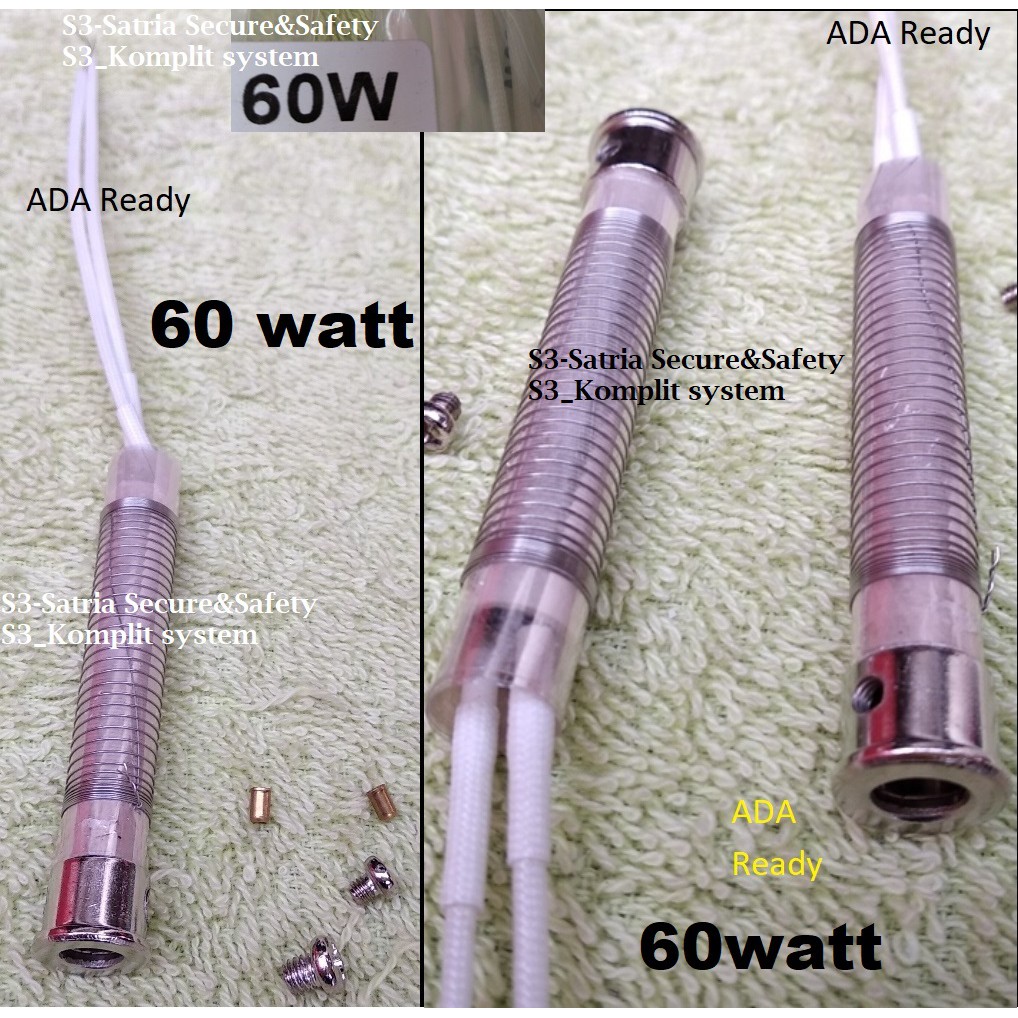 Jual Elemen solder 60w heater Element 60 W watt wat 60watt | Shopee ...