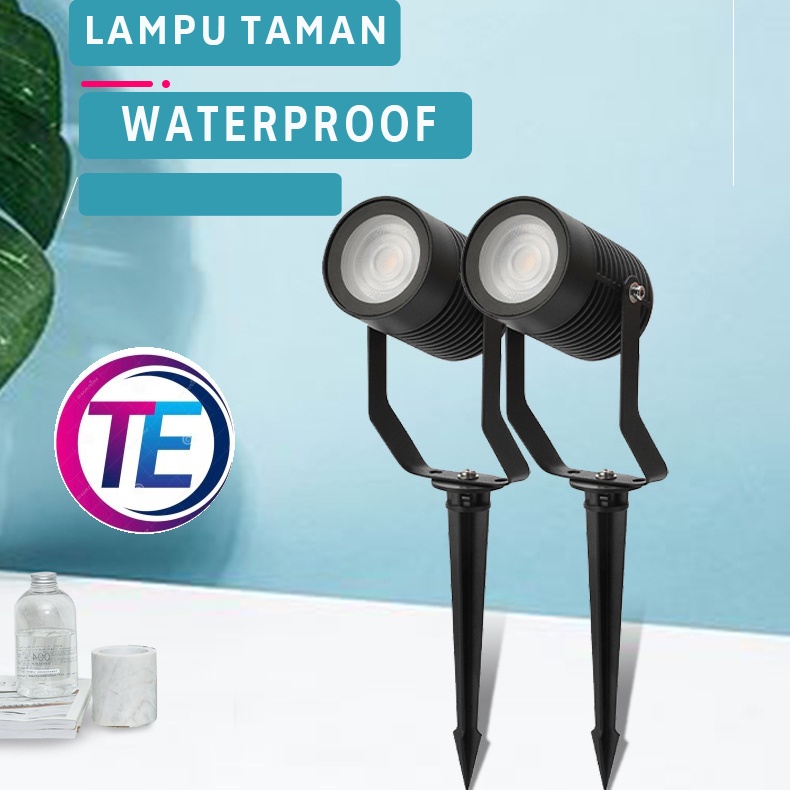 Jual Lampu Taman Tancap waterproof / rumah lampu taman sorot mr16 ...