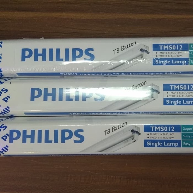 Jual LAMPU TL SIMBAT PHILIPS 1 x 18 KAP LAMPU TL PHILIPS 600 mm ...