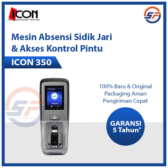 Jual Mesin Absensi ICON 350 Mesin Absensi Termurah Garansi 5 Tahun ...