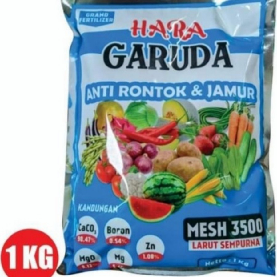 Jual Pupuk tanaman anti rontok dan jamur Hara Garuda kemasan 1kg ...
