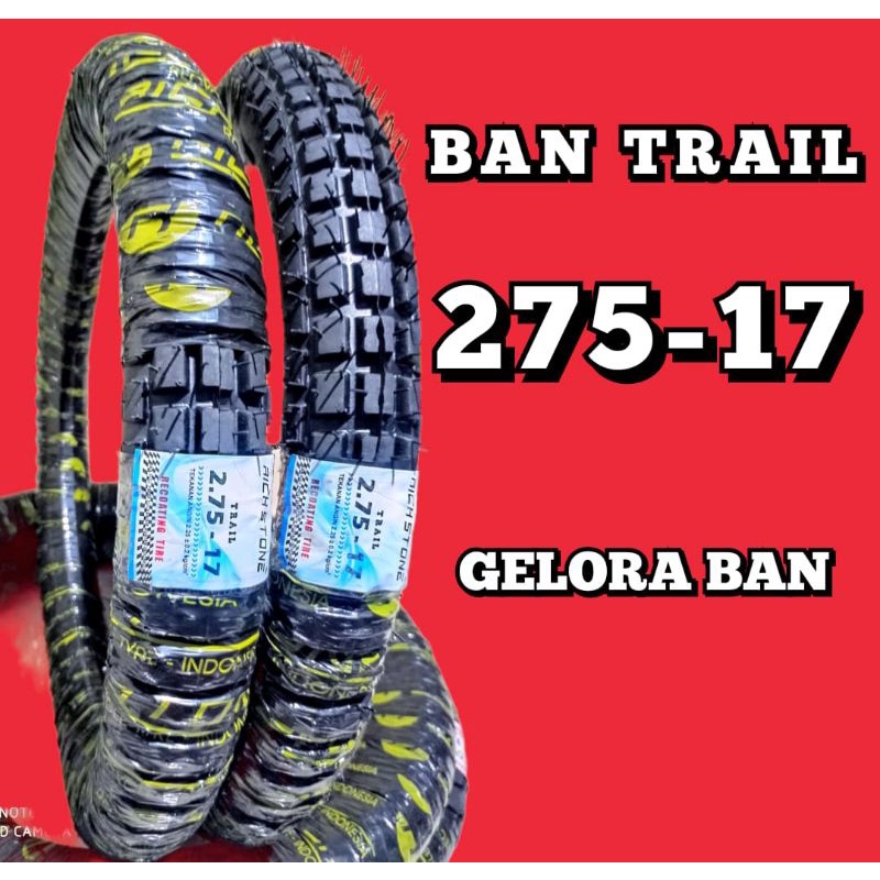 Jual 1 pcs ban trail 275-17 ban bebek ban r17 ban cangkul ban semi ...