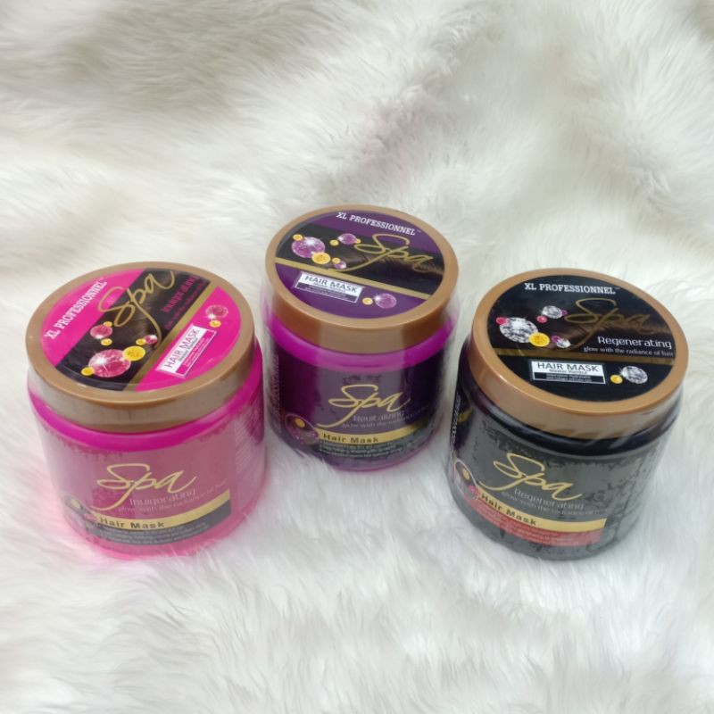 Jual spa xl profesional hair mask / masker rambut [ 3 farian ] | Shopee ...