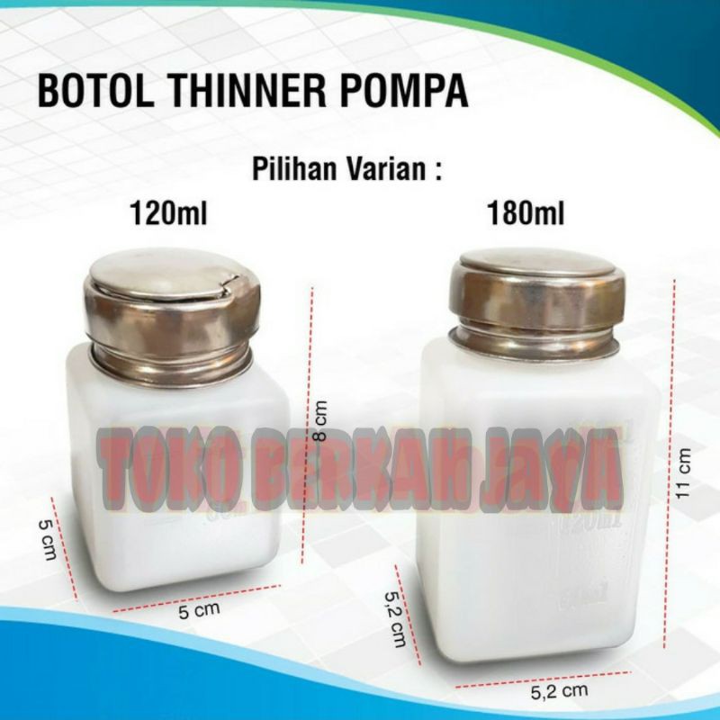 Jual Botol Thinner Pompa / Botol Tiner Pompa | Shopee Indonesia
