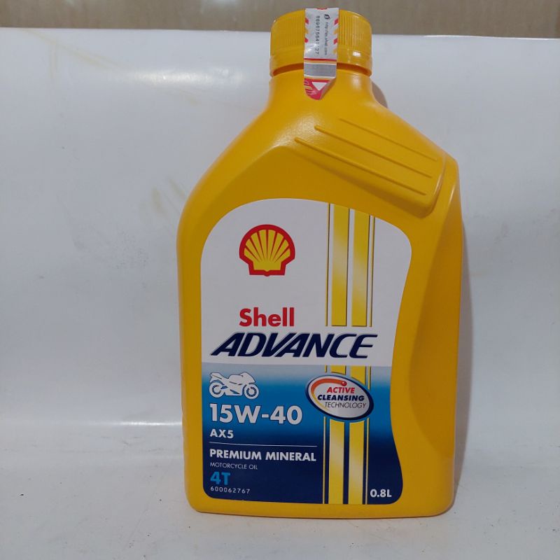 Jual OLI SHELL ADVANCE AX5 800 ML | Shopee Indonesia