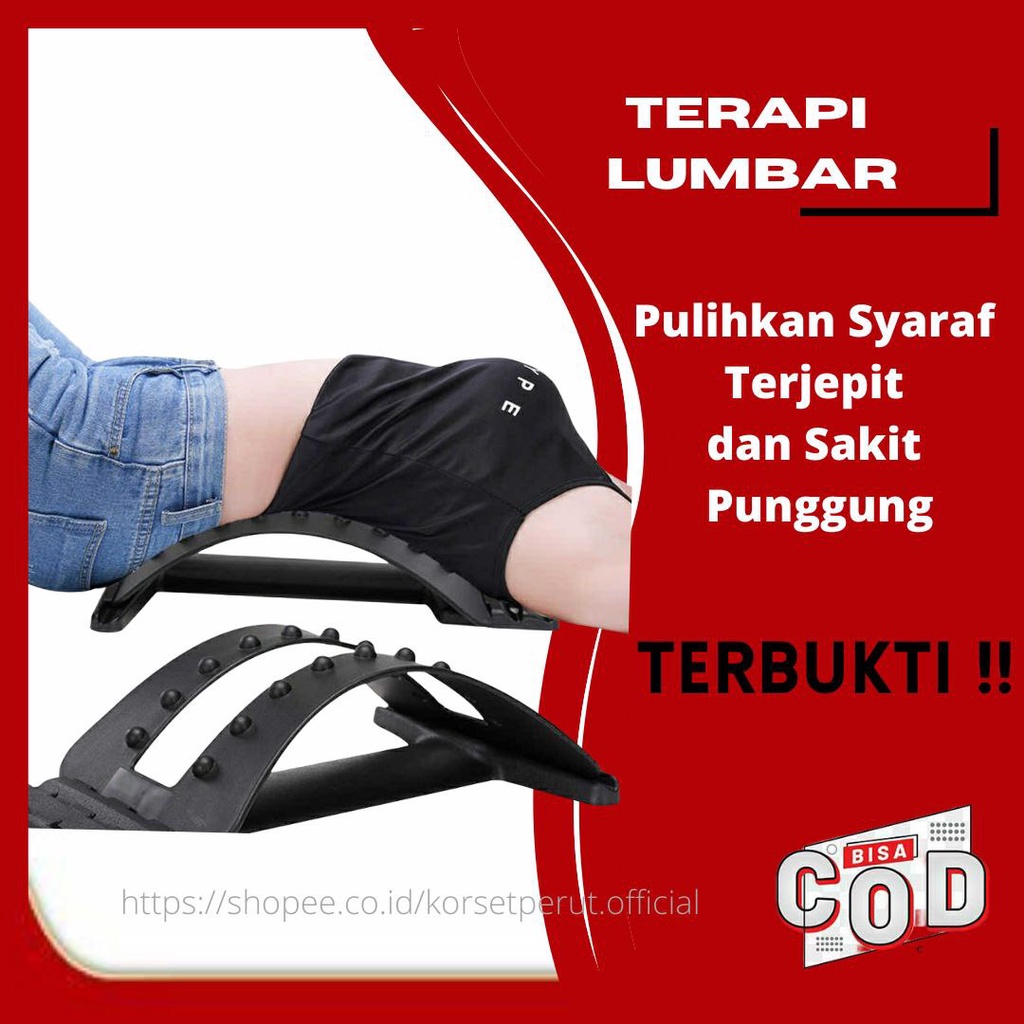 Jual Alat Terapi Saraf Kejepit Alat Therapy Lumbar Pinggang Punggung ...