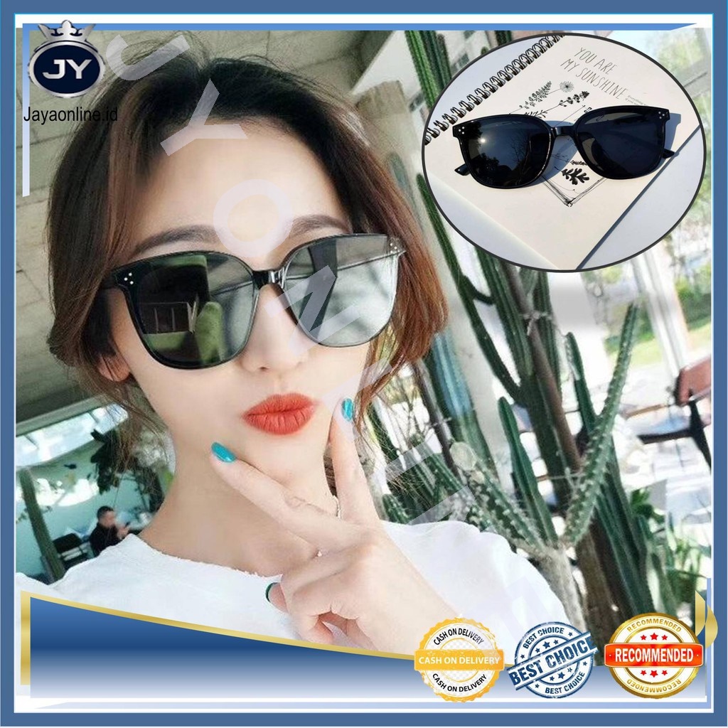 Jual JY KC01 KACAMATA WANITA STYLE KOREA FRAME SUNGLASSES KACAMATA HITAM WANITA MURAH | Shopee ...