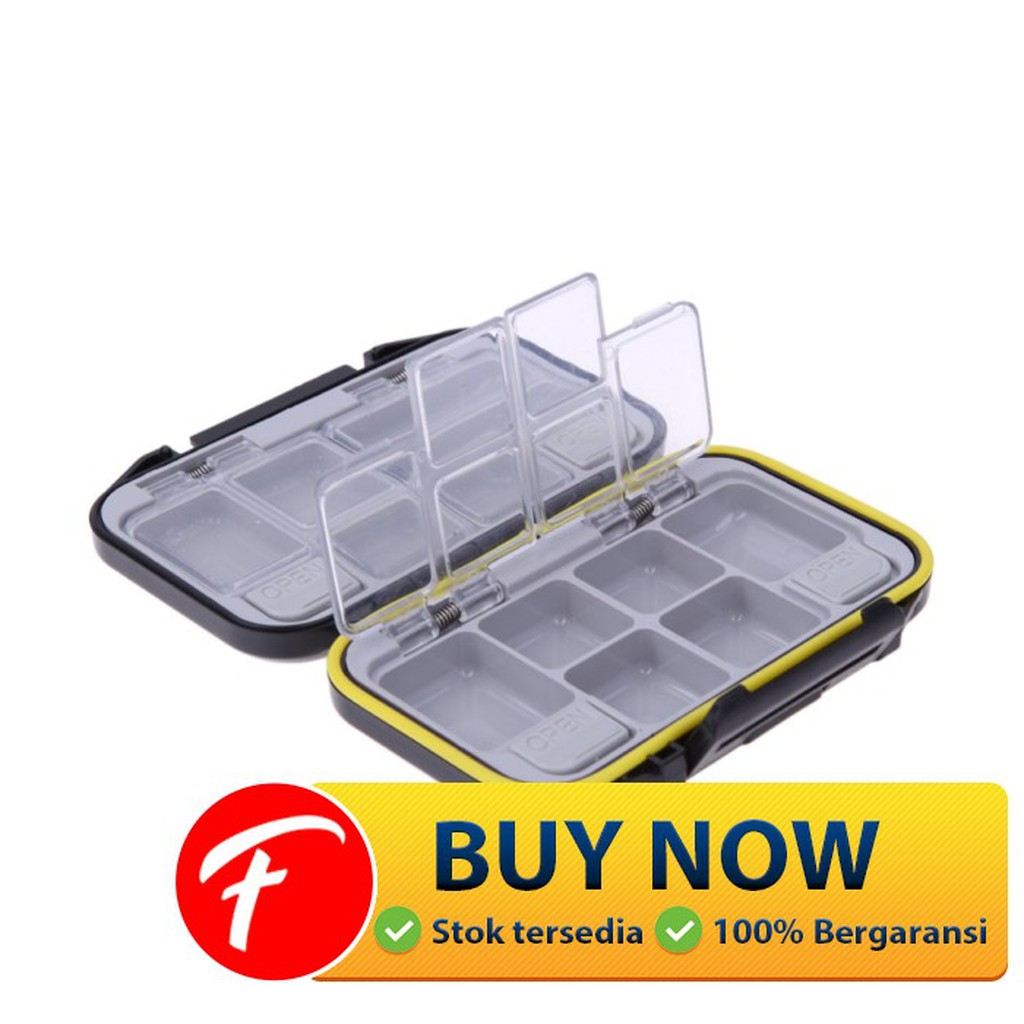 Jual Box Kotak Perkakas Kail Pancing 12 Ruang - MCC01 - Black | Shopee Indonesia