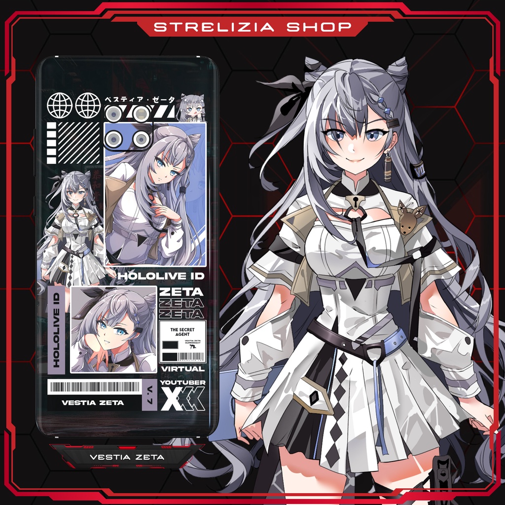 Jual Phone Case Vestia Zeta Hololive ID Gen 3 | Shopee Indonesia