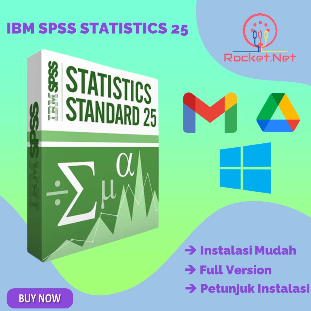 Jual Ibm Spss Statistics Full Version No Trial Ibm Spss 25 Promo Software Windows Pc Laptop 