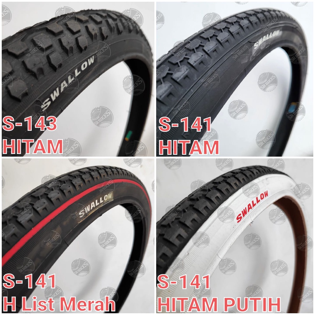 Jual Ban Luar 24 x 1.75 Sepeda Mini Minion MTB. SWALLOW Deli Tire | Shopee Indonesia