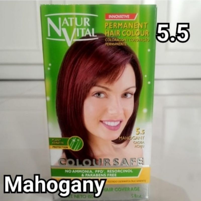 Jual Natur Vital Permanent Hair Color Colour Anti Alergy - Pewarna ...