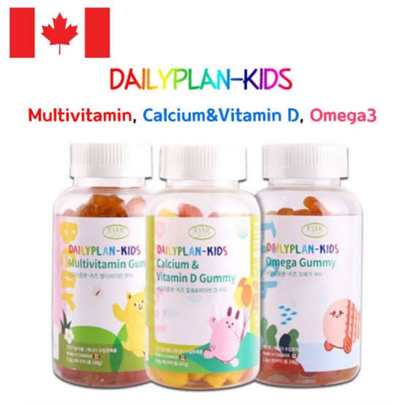 Jual MULTIVITAMIN VITAMIN D OMEGA 3 KALSIUM anak | Shopee Indonesia