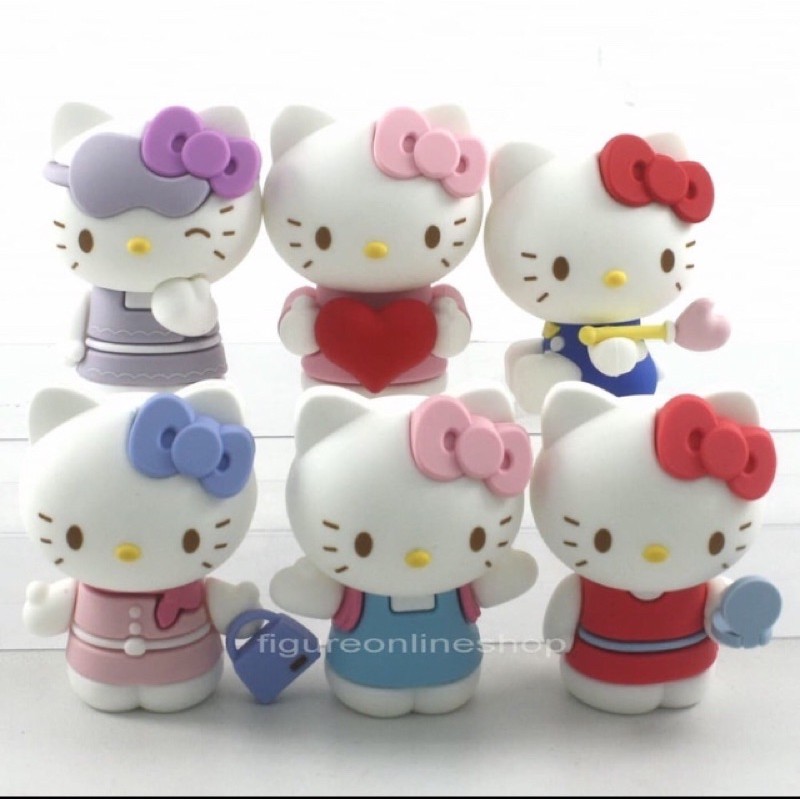 Jual FIGURE HELLO KITTY SANRIO ISI 6 (SERI-2) | Shopee Indonesia