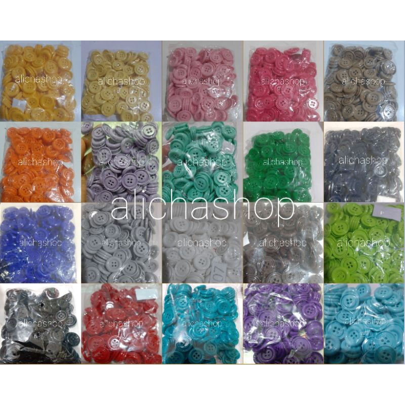Jual Kancing Besar Warna 2cm | Shopee Indonesia