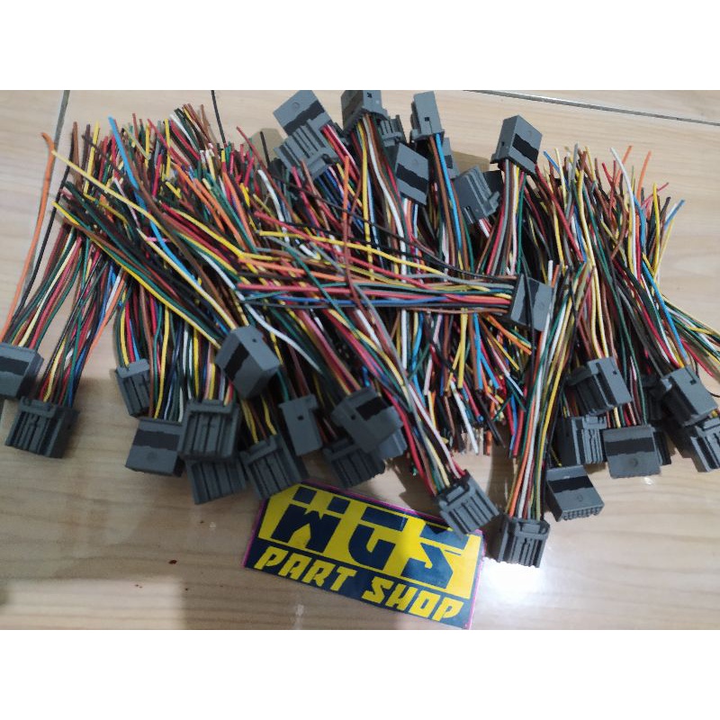 Jual Soket Socket Kabel Spedo Speedo PIN 16 20 FULL isi VIXION VARIO ...