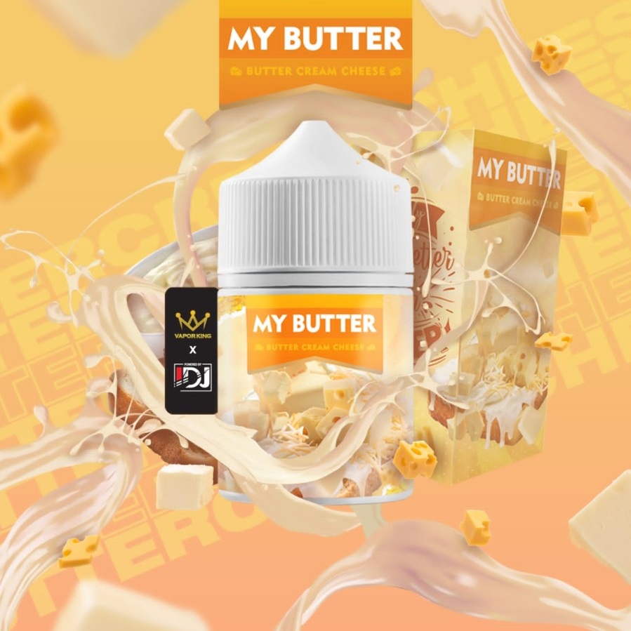 Jual My Butter V1 Butter Cream Cheese 60ML by IDJ x Vaporking | Shopee ...