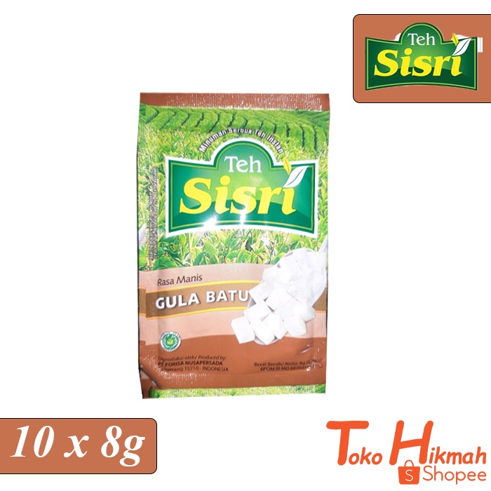 Jual Teh sisri sachet 8grm x 10pcs / Minuman Serbuk | Shopee Indonesia