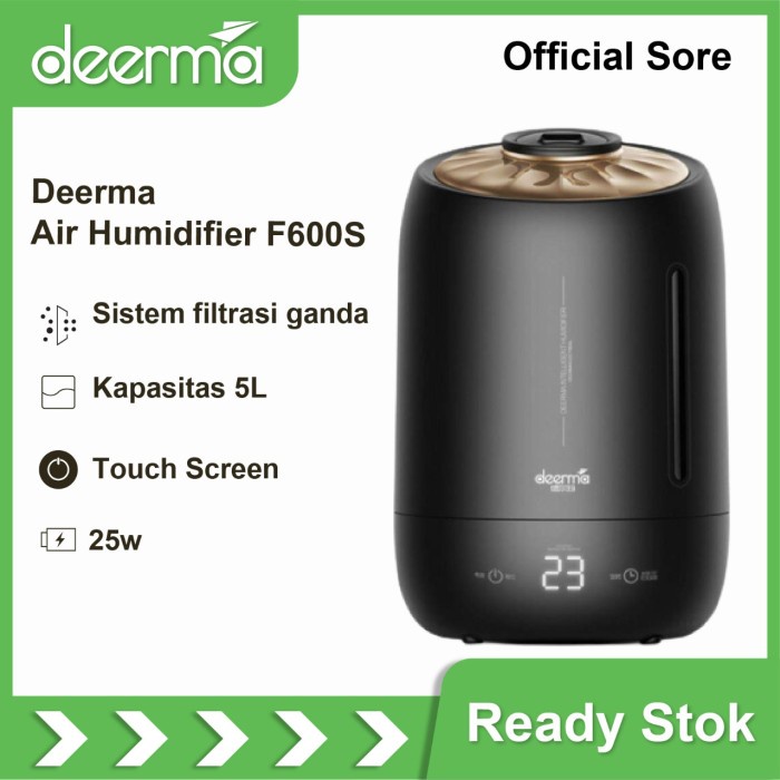 Jual {rerestore} Deerma F600s 5L Humidifier Timing With Intelligent ...
