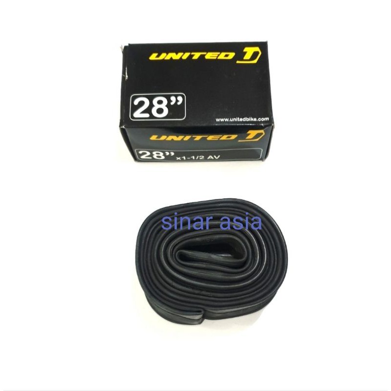 Jual Ban dalam sepeda onthel 28 x 1 1/2 United ( pentil AV ) | Shopee Indonesia