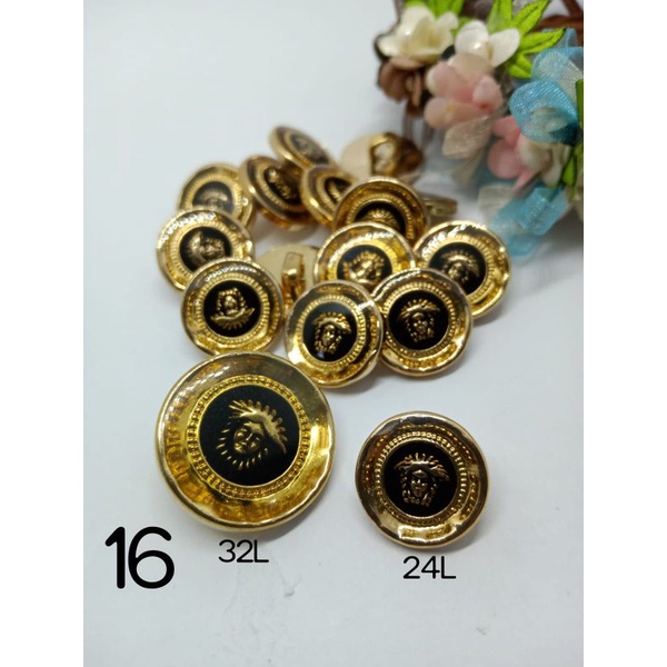 Jual Kancing jas almamater,kancing baju satpam kancing jas italy harga ...