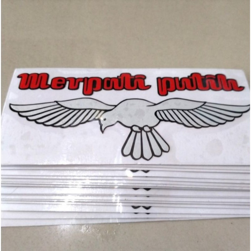 Jual Sticker Merpati Putih 10cm | Shopee Indonesia