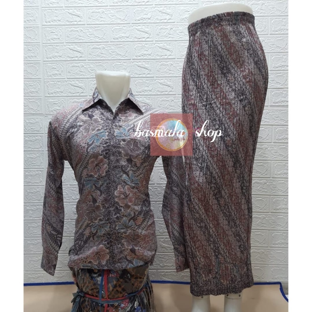 Jual BATIK CAUPLE / batik cauple pasangan / Batik Couple Baju Batik ...