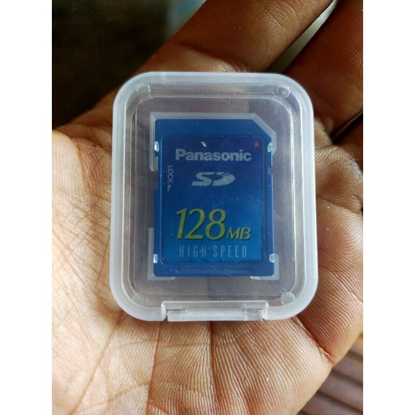 Jual SD CARD PANASONIC 128MB BLUE VERSION ORIGINAL | Shopee Indonesia