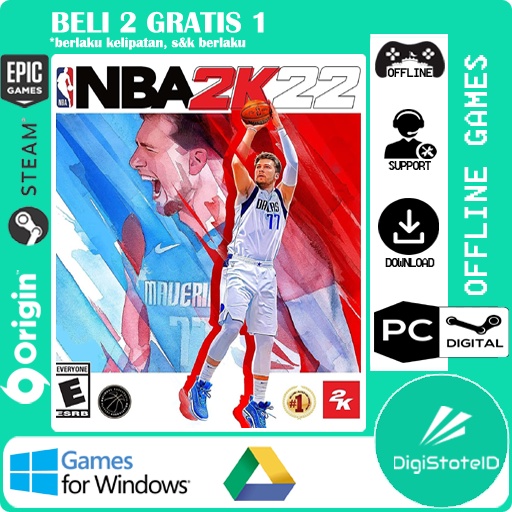 Jual NBA 2K22 - Game PC | Shopee Indonesia