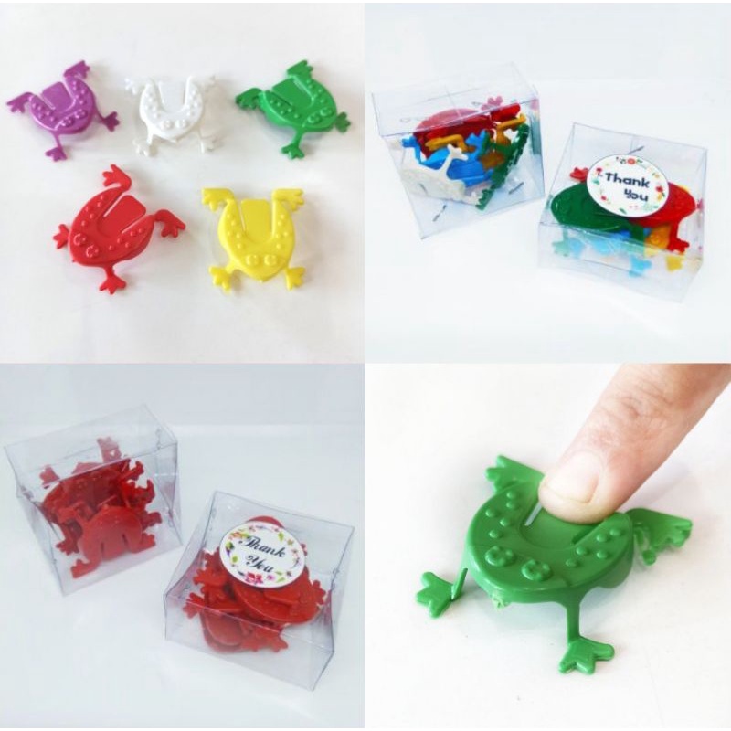 Jual Mainan Jadul Kodok Katak Loncat Warna Warni Mainan Jadoel | Shopee ...