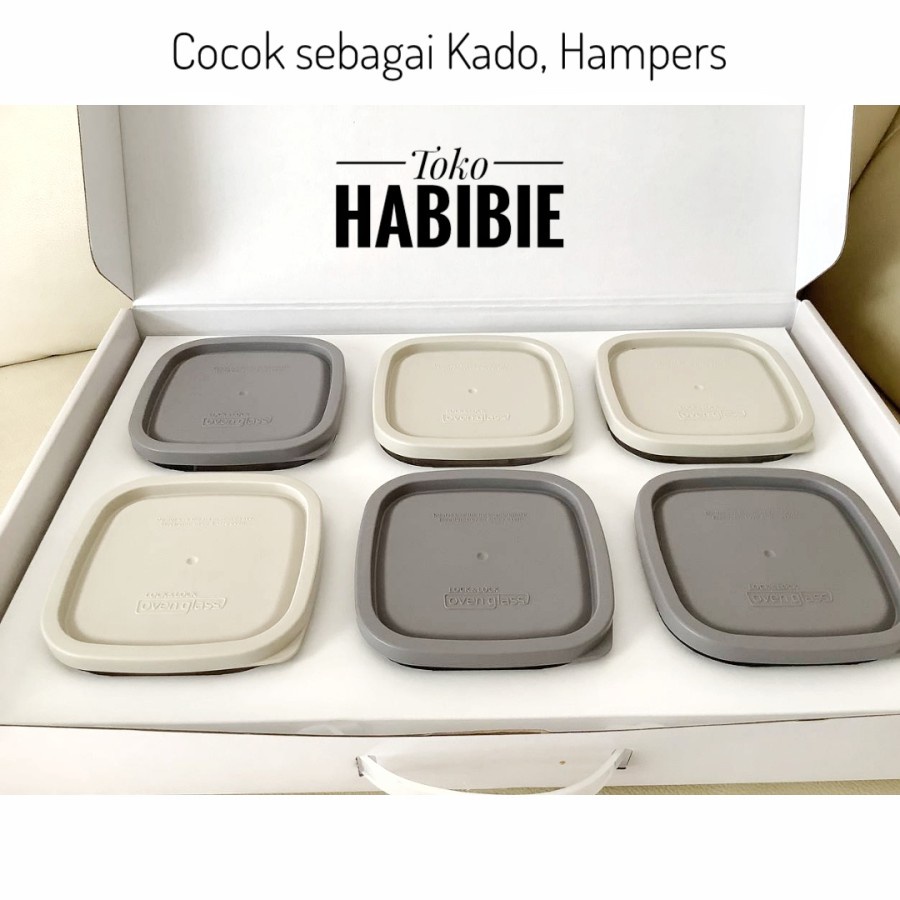 Jual LOCK&LOCK Lock n Lock Exclusive Ovenglass Container Gift Set ...