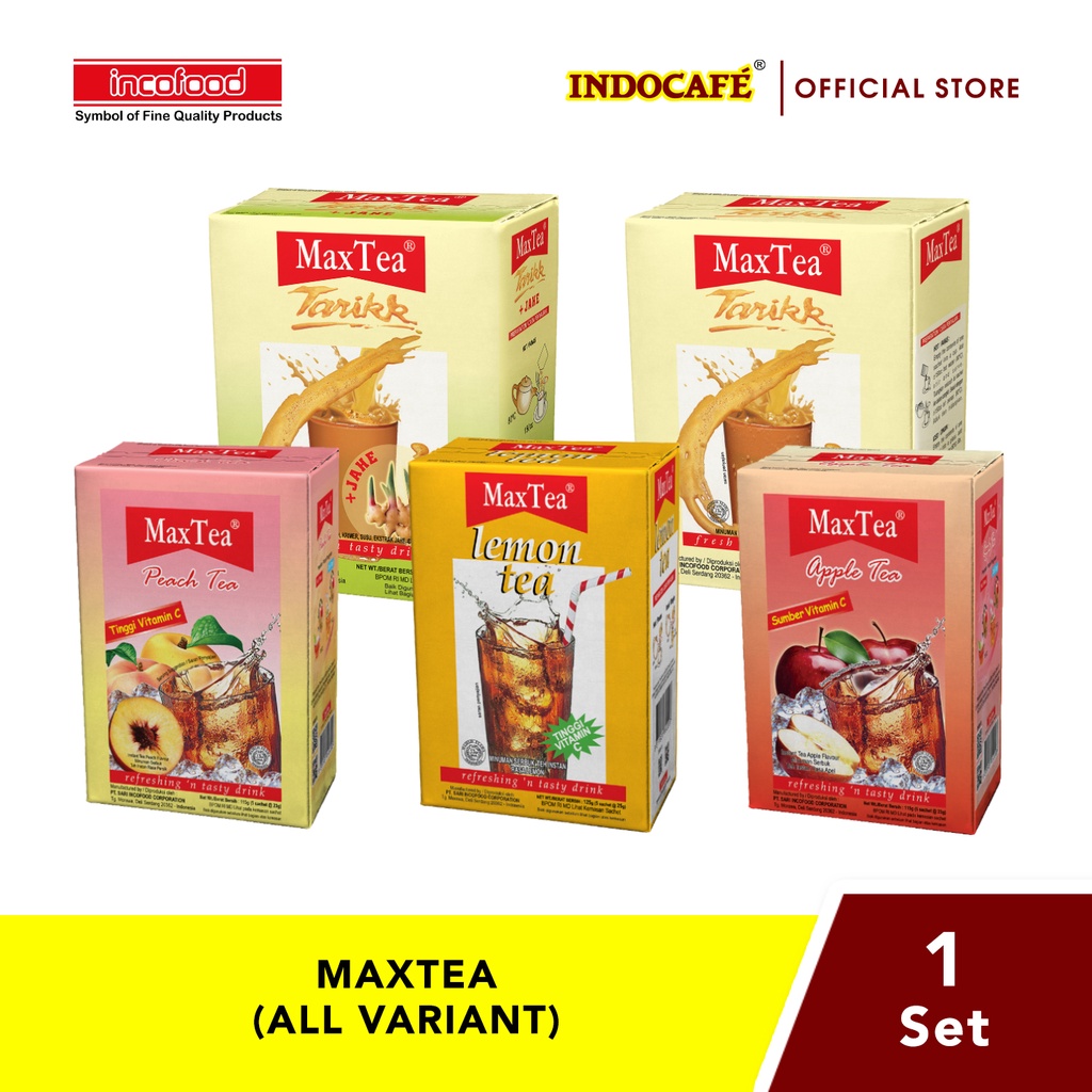 Jual MaxTea All Variant | Shopee Indonesia