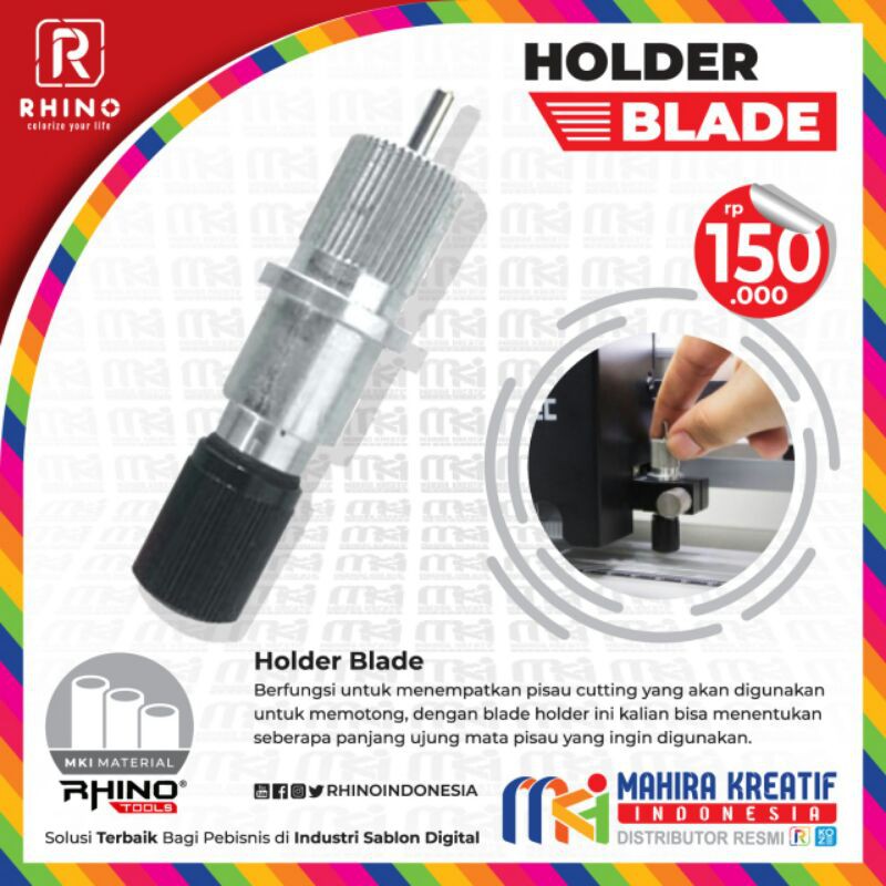 Jual holder blade pegangan mata pisau cutting rhinotech | Shopee Indonesia
